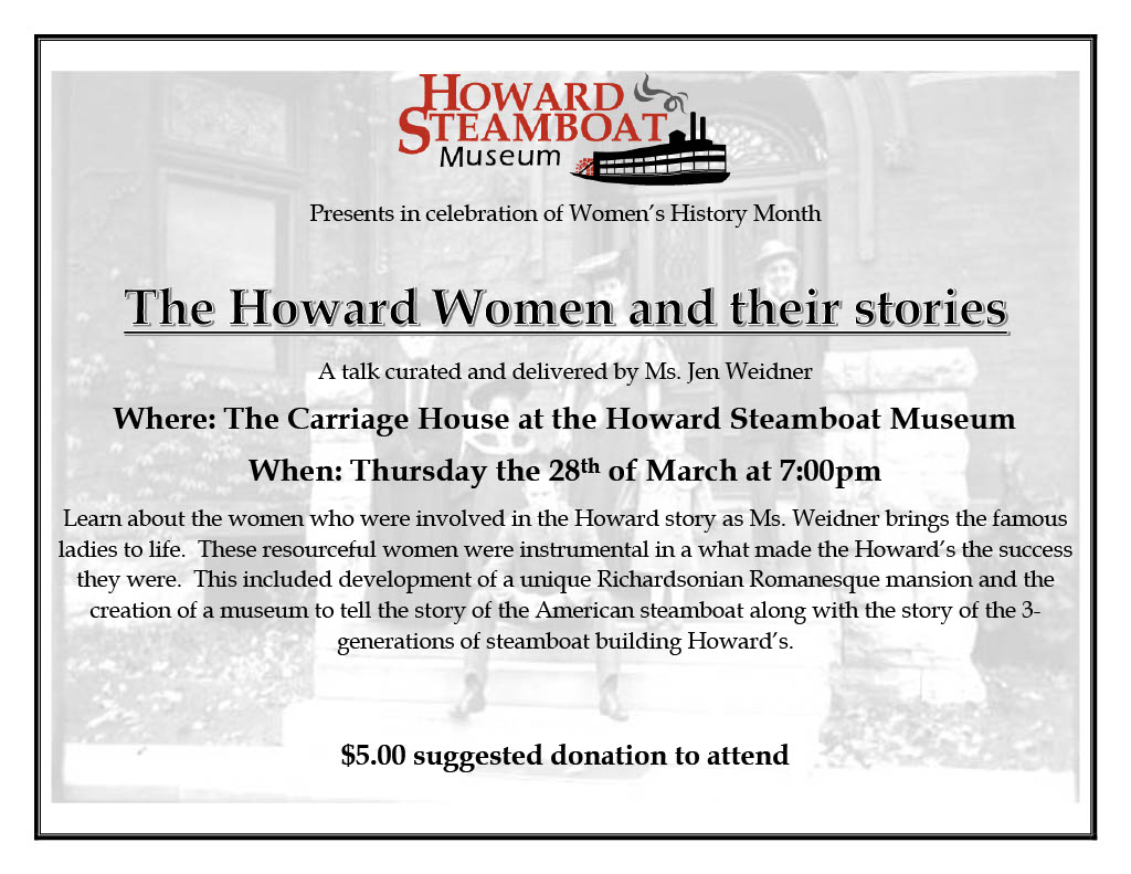 News & Events – Howard Steamboat Museum